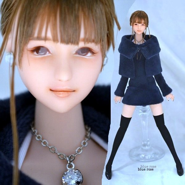 【未使用】*blue rose*1/6カスタムドールヘッド+ボディ+衣装+靴のフルセット mai ☆CUSTOMDOLL☆の落札情報詳細 - ヤフオク落札価格情報 オークフリー