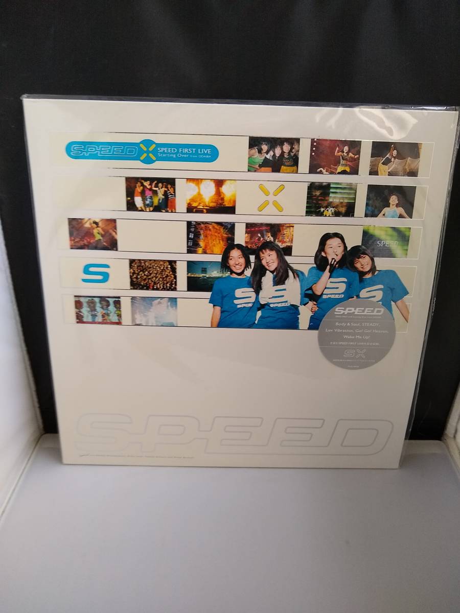 【やや傷や汚れあり】E1728 LD・レーザーディスク SPEED FIRST LIVE Starting Over from ODAIBAの ...