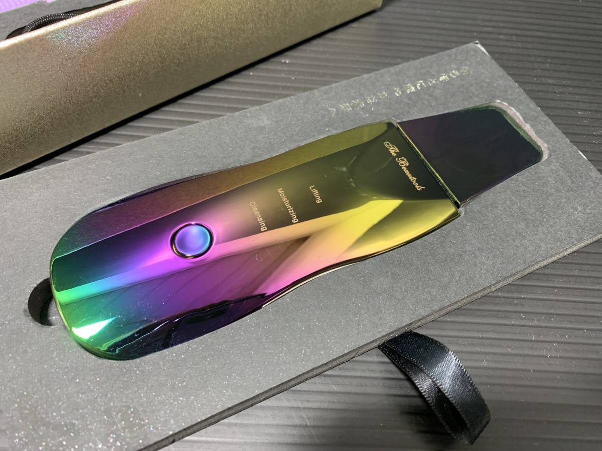 【やや傷や汚れあり （詳細）】☆The Beautools Rocklean Disco ロックリーンディスコ TBR-03D ウォーターピーリング 説明書・シリコン付属【簡単動作OK・写真 ...