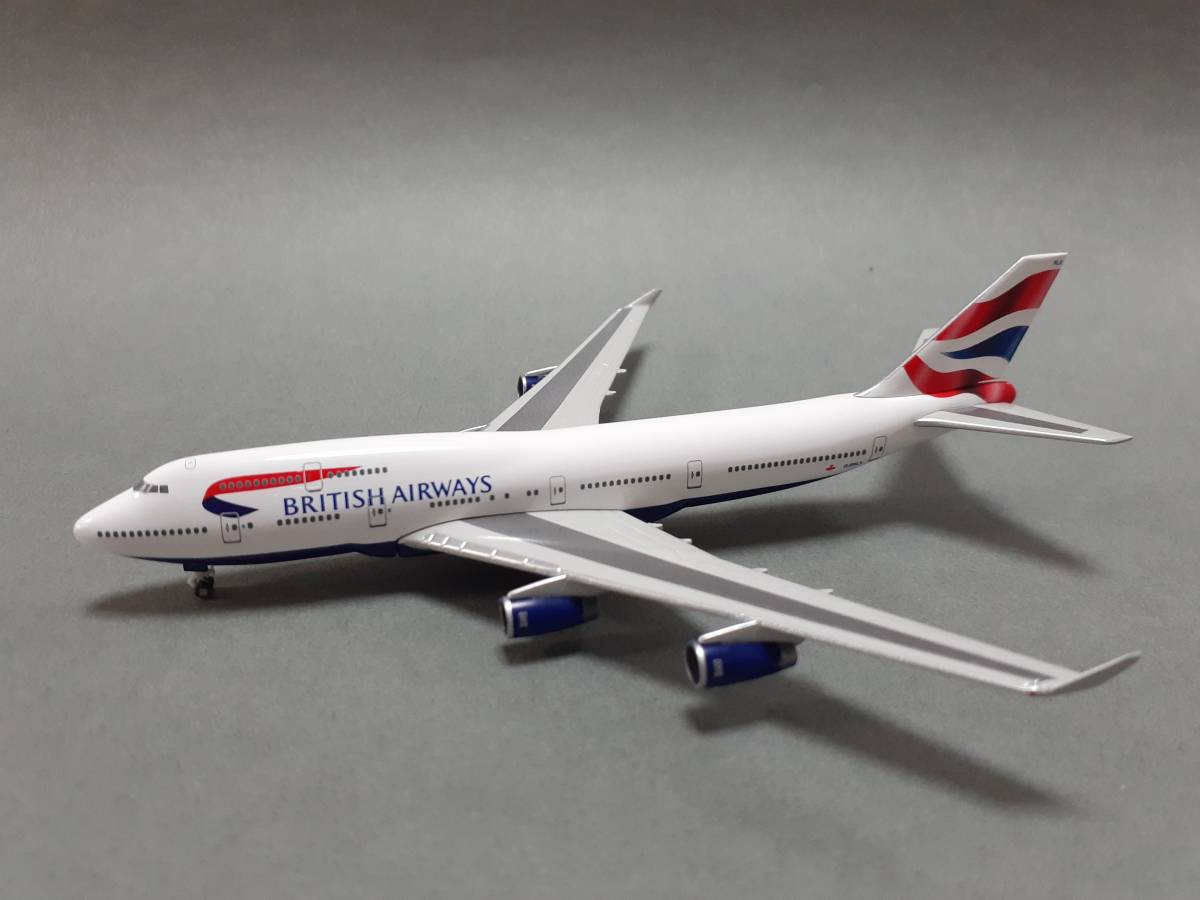 【未使用に近い】ヘルパ [ 512497 ] B747-400 British Airways (英国航空) - Union Jack ...