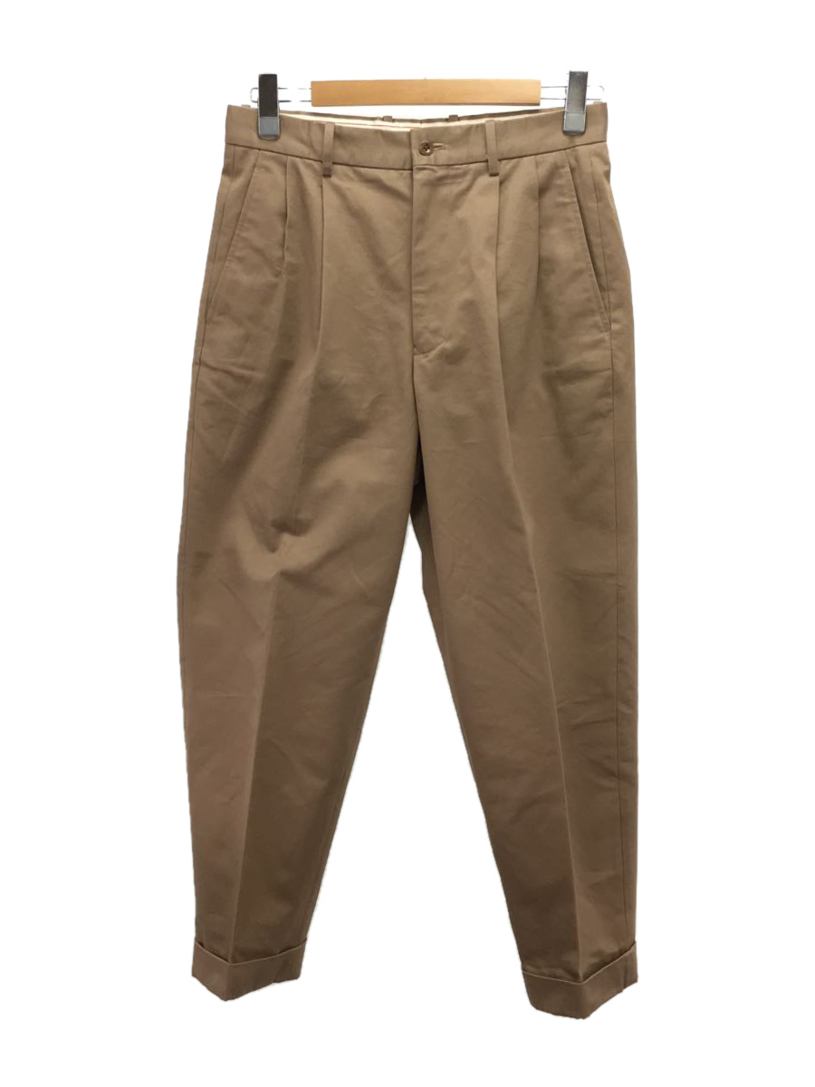 【やや傷や汚れあり】SCYE BASICS 21AW/ツータックチノパンツ/ボトム/5121-83516/36/コットン/ブラウン/無地の落札情報詳細 - ヤフオク落札価格検索 オークフリー