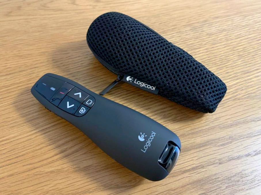 【未使用に近い】Logicool レーザーポインター R−R0008 プレゼン (パワーポイント等)用 の落札情報詳細| ヤフオク落札価格情報 オークフリー