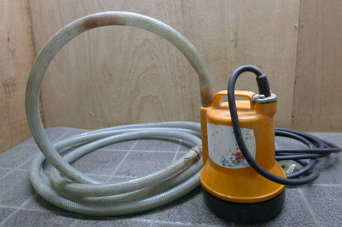【傷や汚れあり】AA459 寺田ポンプ 口径15mm水中ポンプ SL-50M 電源100V-60Hz 水中用 ホースの長さ約4.2m/100の落札情報詳細 - ヤフオク落札価格検索 オークフリー