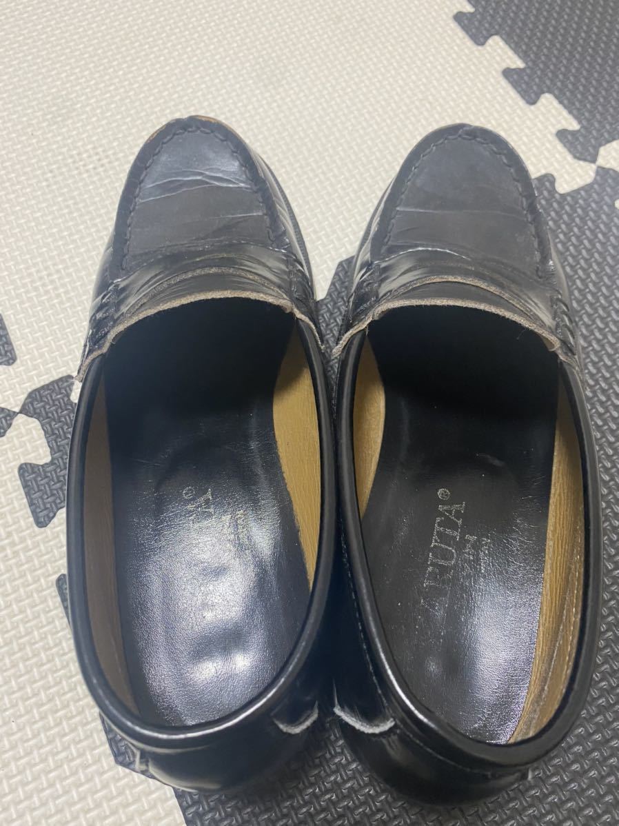 【中古】Jk長女 通学用 HARUTA ハルタ ローファー 24cm かかと潰し ECO整理品☆彡 の落札情報詳細| ヤフオク落札価格情報 オークフリー