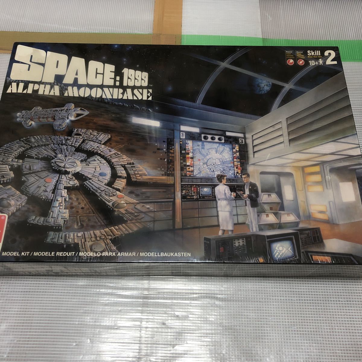 【やや傷や汚れあり】a15 未開封 外箱痛みあり AMT製 スペース1999 アルファ ムーンベース SPACE:1999 ALPHA ...