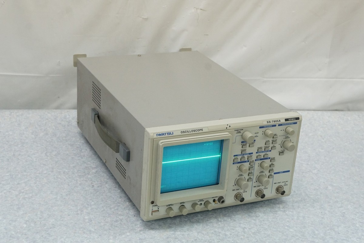 【やや傷や汚れあり】[NZ] IWATSU 岩通 SS-7850A オシロスコープ OSCILLOSCOPE 50MHz H264112の落札 ...