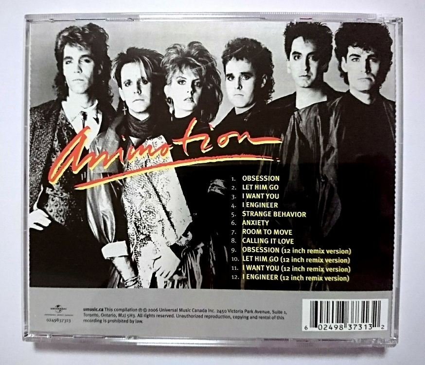 【目立った傷や汚れなし】アニモーション Animotion／The Best Of Animotion（20th Century ...