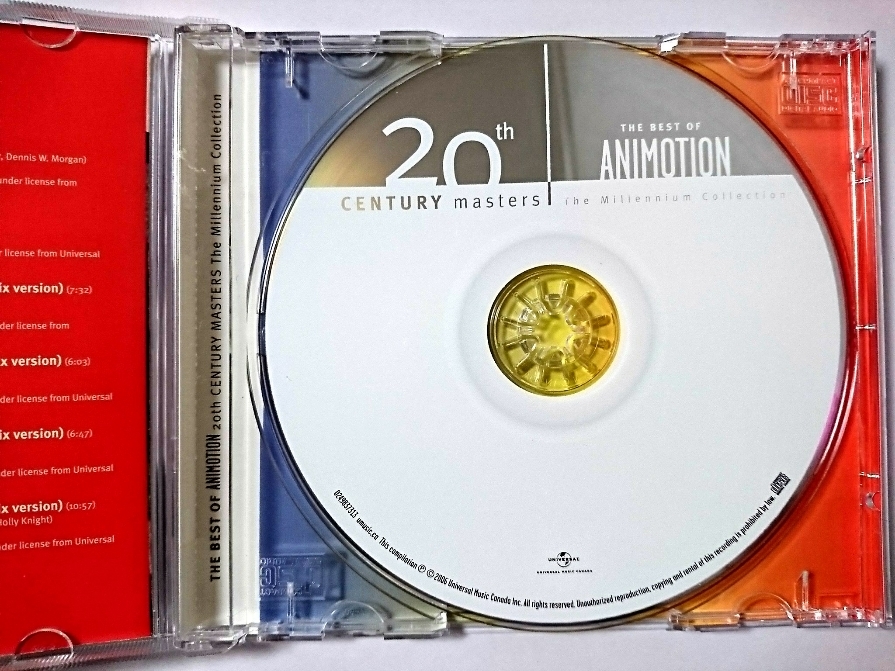 【目立った傷や汚れなし】アニモーション Animotion／The Best Of Animotion（20th Century ...