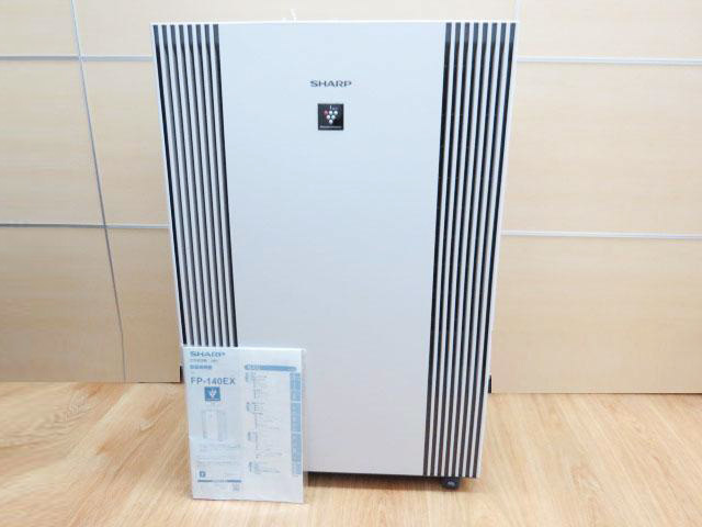 【目立った傷や汚れなし】SHARP★動作品 シャープ プラズマクラスター25000 FP-140EX 加湿空気清浄器 ～65畳 ハイグレード 空気清浄機 加湿器 集じん機 脱臭機の落札情報詳細 ...