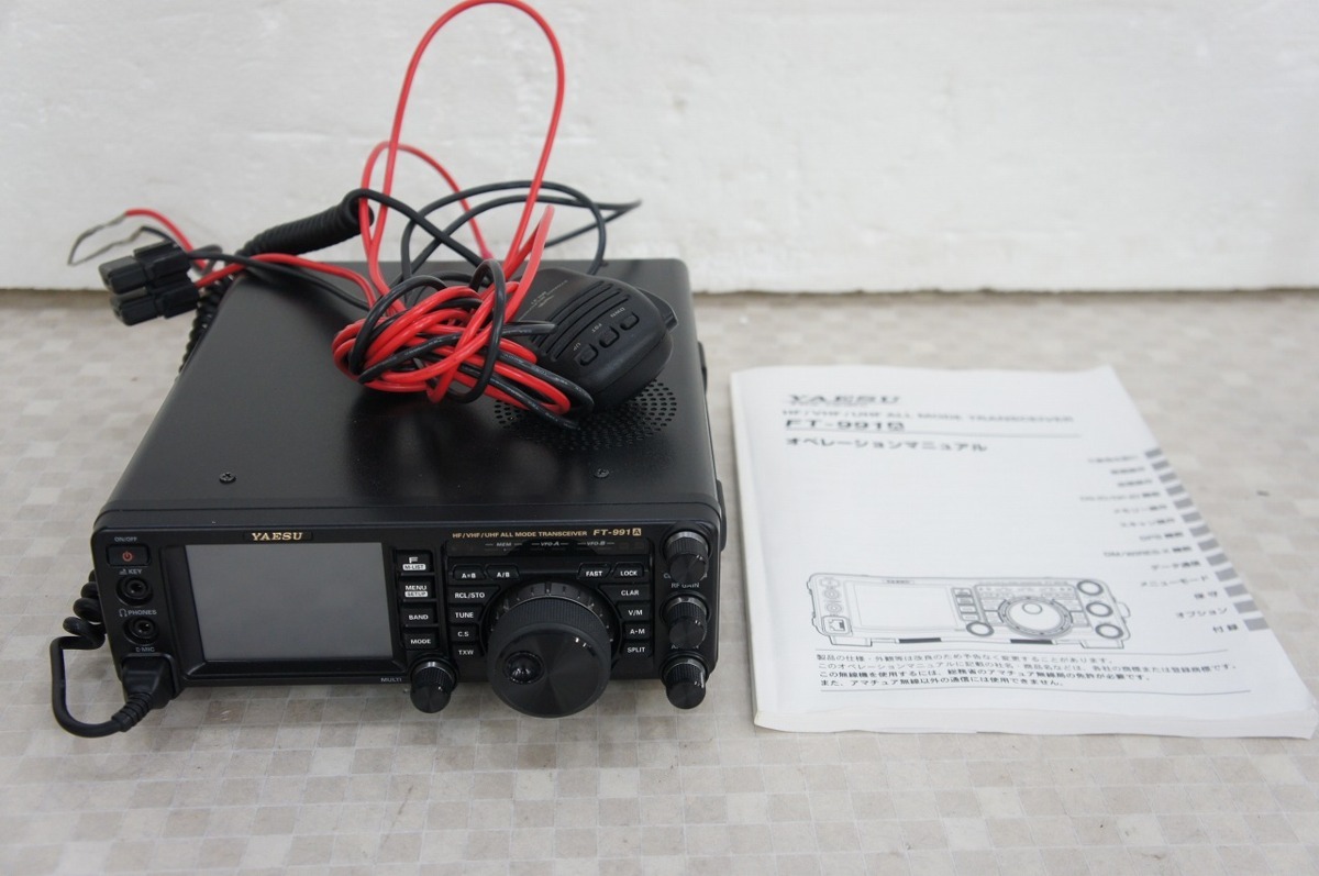 ① ICOM アイコム 航空無線 VHF AIR BAND TRANSCEIVER IC-A21 トランシーバー NAVICOM アマチュア ...