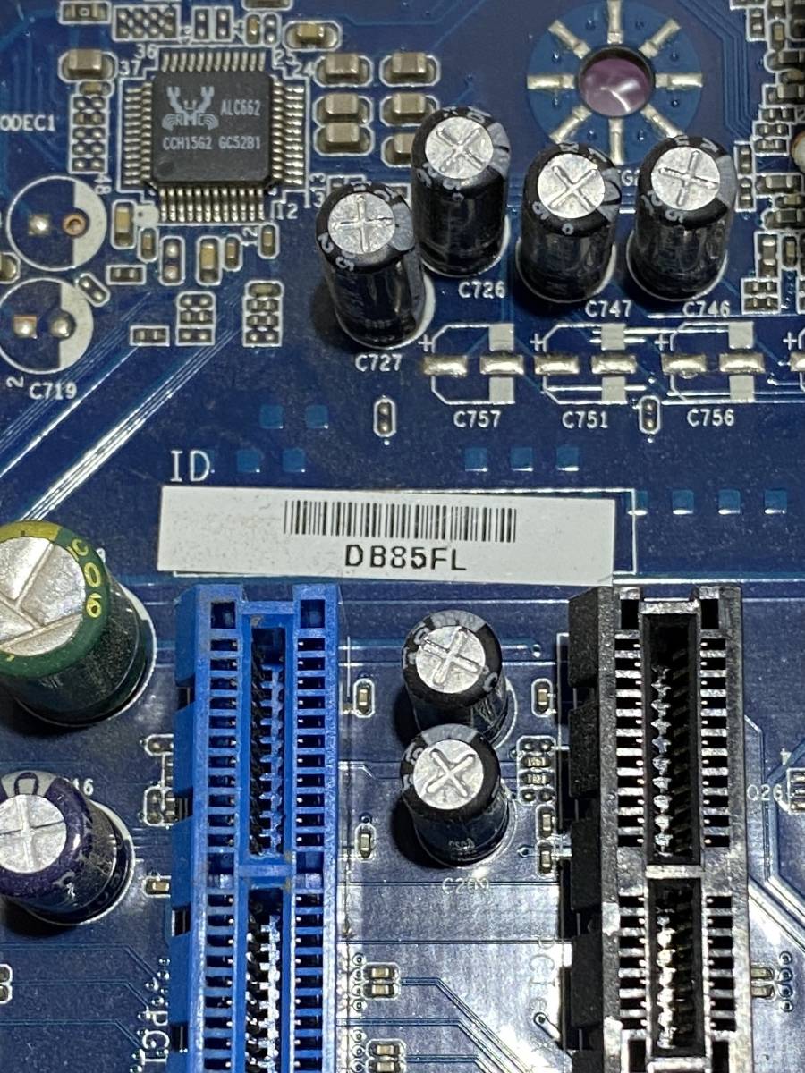【傷や汚れあり】【中古正常動作品】Intel DB85FL (LGA1150,B85,mATX) + Intel Core i5 4570 ...