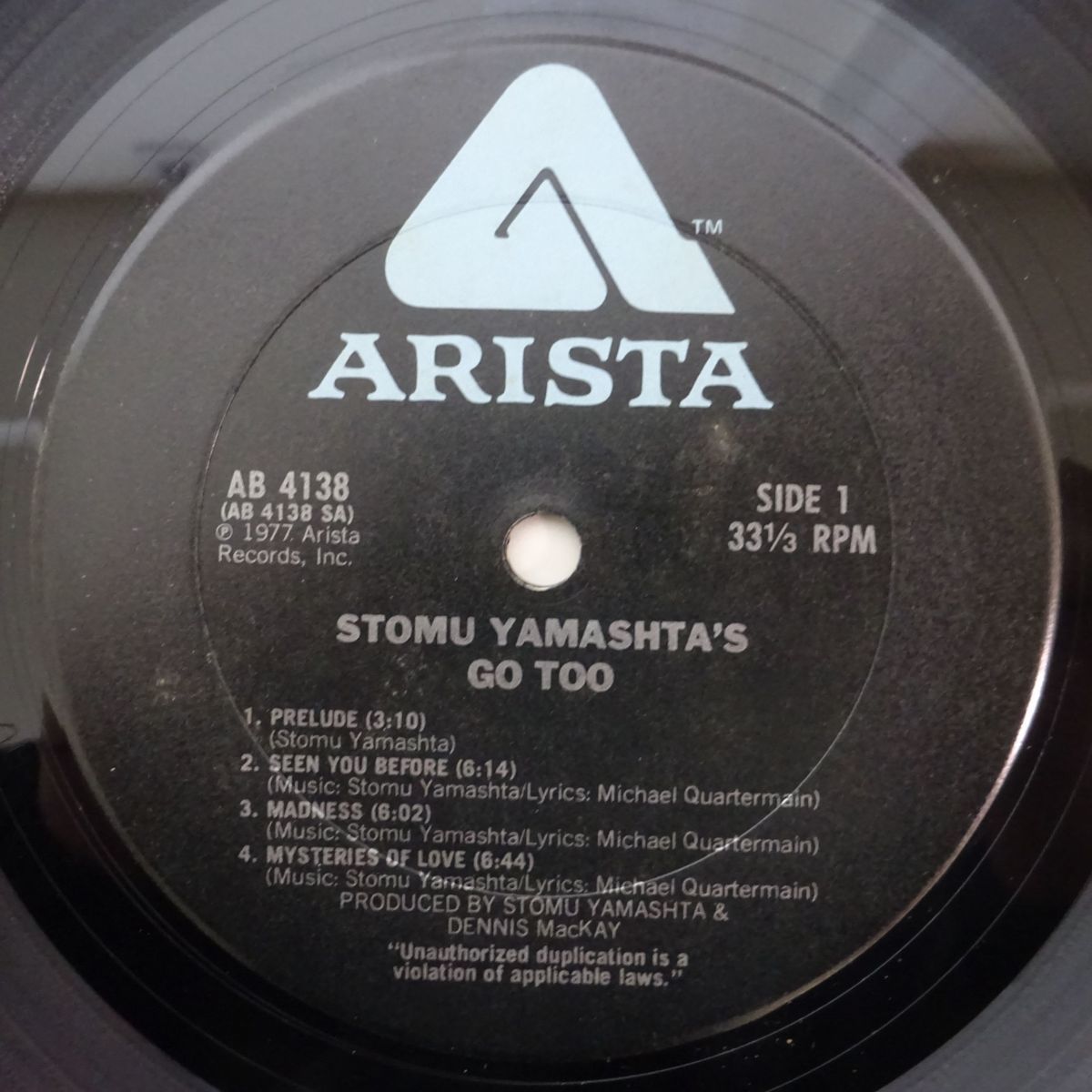 【やや傷や汚れあり】11155994;【USオリジ】Stomu Yamashta's Go / Go Tooの落札情報詳細 - ヤフオク落札価格検索 オークフリー