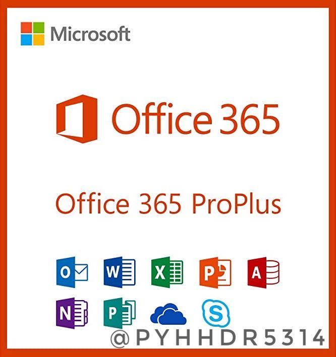 【未使用】24時間即対応・Microsoft Office 365 Word Excel Powerpoint PC5+MAC5+Mobile5台 Win&Mac 永続使用 マニュアル有 ...