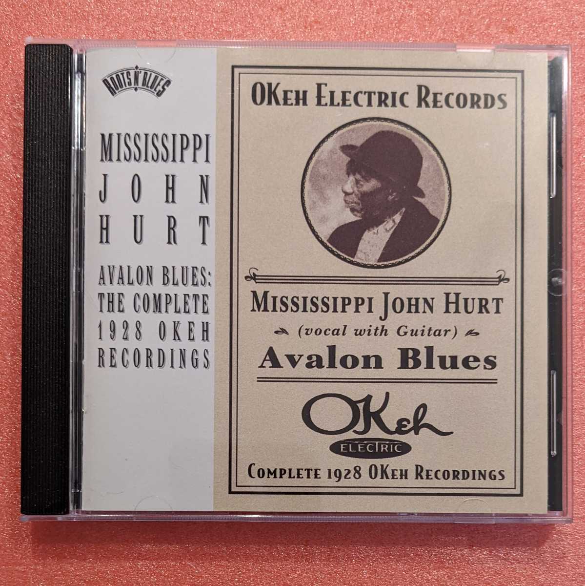【やや傷や汚れあり】美盤 CD MISSISSIPPI JOHN HURT ミシシッピ ジョン ハート AVALON BLUES THE ...