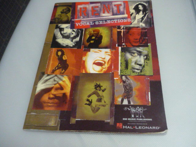 【傷や汚れあり】送料120円ミュージカルレント[RENT VOCAL SELECTION]輸入楽譜スコア傷みありピアノ ギターコード付き HAL LEONARDの落札情報詳細 - ヤフオク落札 ...