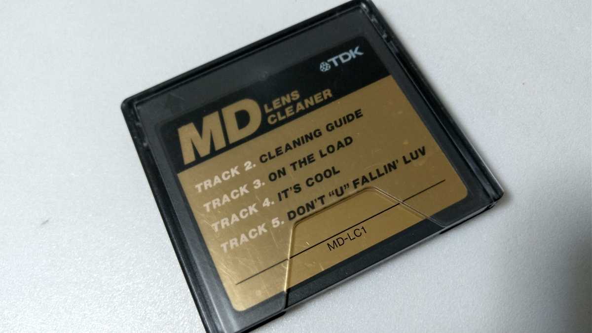 【傷や汚れあり】中古 TDK MD レンズクリーナー MD LENS CLEANER MD-LC1 ジャンクの落札情報詳細 - ヤフオク落札 ...