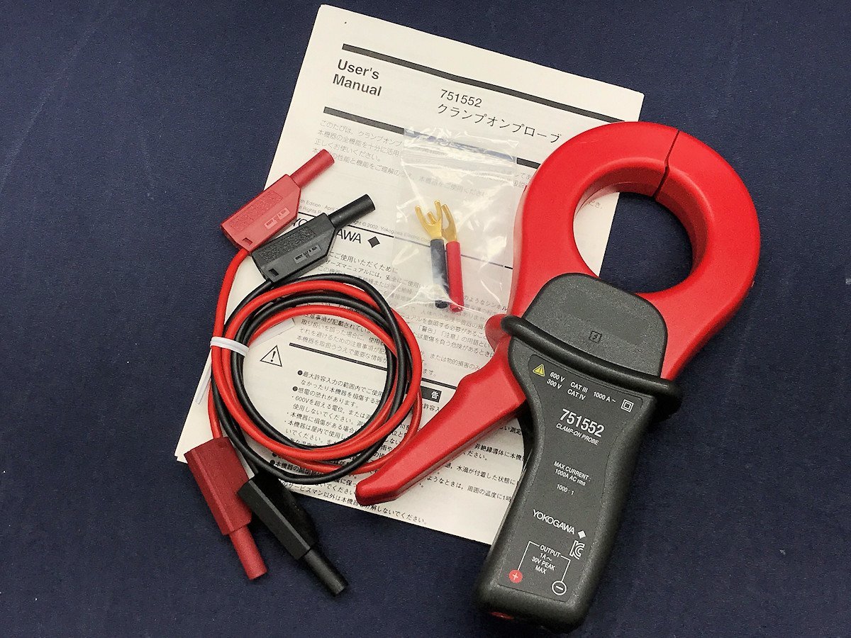 【傷や汚れあり】YOKOGAWA 7515-52 電流クランプオンプローブ 751552 横河 電流計 中古の落札情報詳細 - ヤフオク落札 ...