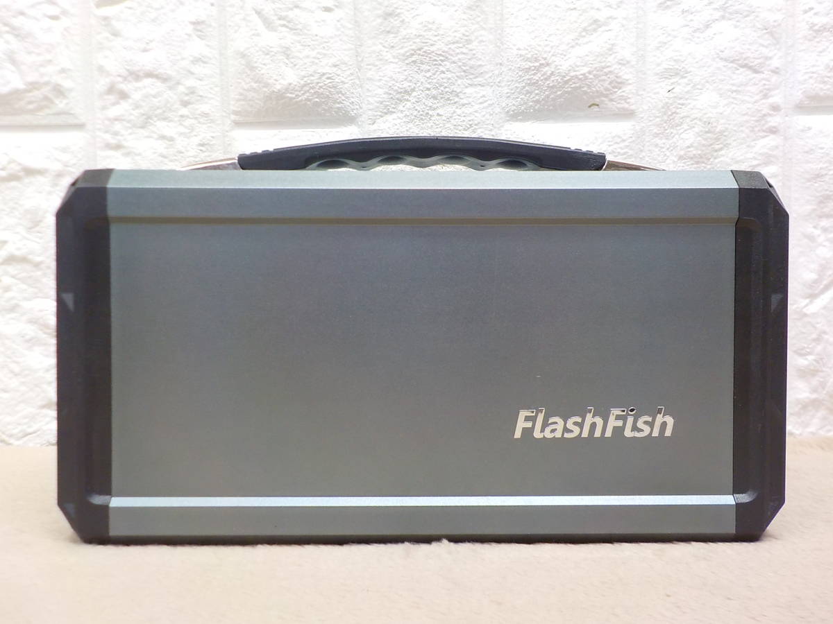 FlashFish ポータブル電源 E200 小型発電機 40800mAh/151Wh AC(200W 瞬間最大250W) DC(120W ...