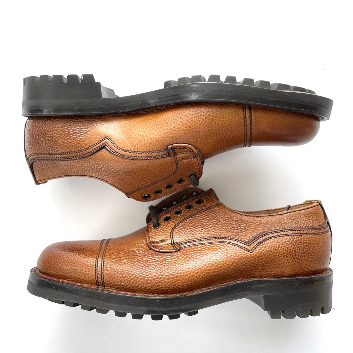 【未使用】【新品】JOSEPH CHEANEY ケンゴン UK6.5 チーニー CAIRNGORM 2C ALMOND MADE IN ...