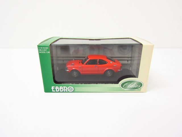 【やや傷や汚れあり】EBBRO OLDIES エブロ 1/43 トヨタ カローラ レビン 1600 (TE27) 1972 オレンジ TOYOTA COROLLA LEVIN ダイキャストカー ...