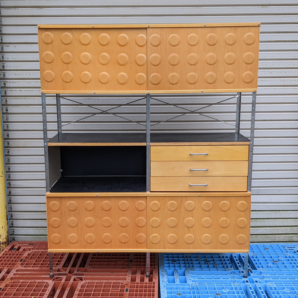 【未使用】Eames イームズ ESU420 ストレージユニット シェルフラック 収納棚 テーブル 家具 ジェネリック リプロダクト デザイナーズ家具 ラック BE3 の落札情報詳細 ...
