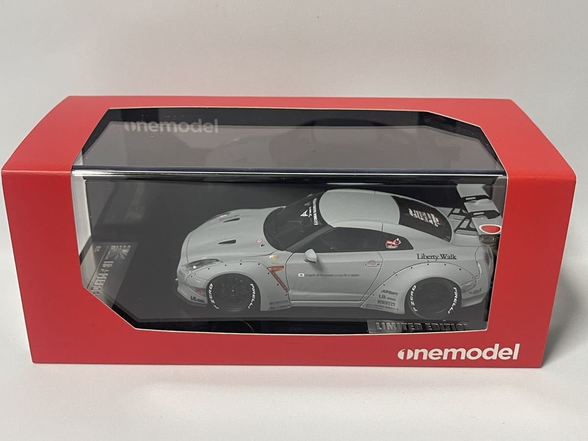 【未使用】★絶版品★ 1/43 LB WORKS Zero Fighter ゼロファイター GT-R R35 日産 リバティーウォーク ...