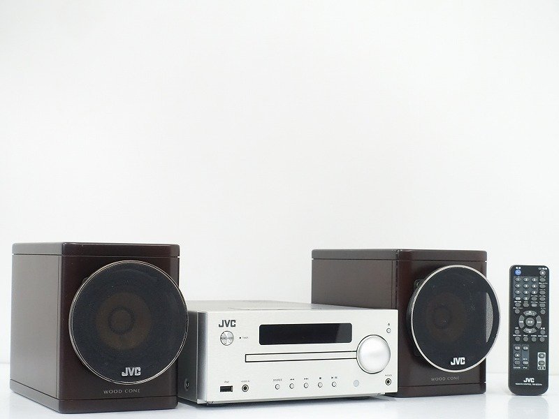 【やや傷や汚れあり】J154★2019年製 EX-B5 Victor ビクター ウッドコーン コンパクトコンポ 新品リモコン付き 限定生産モデル 名機 の落札情報詳細| ヤフオク落札価格情報 ...