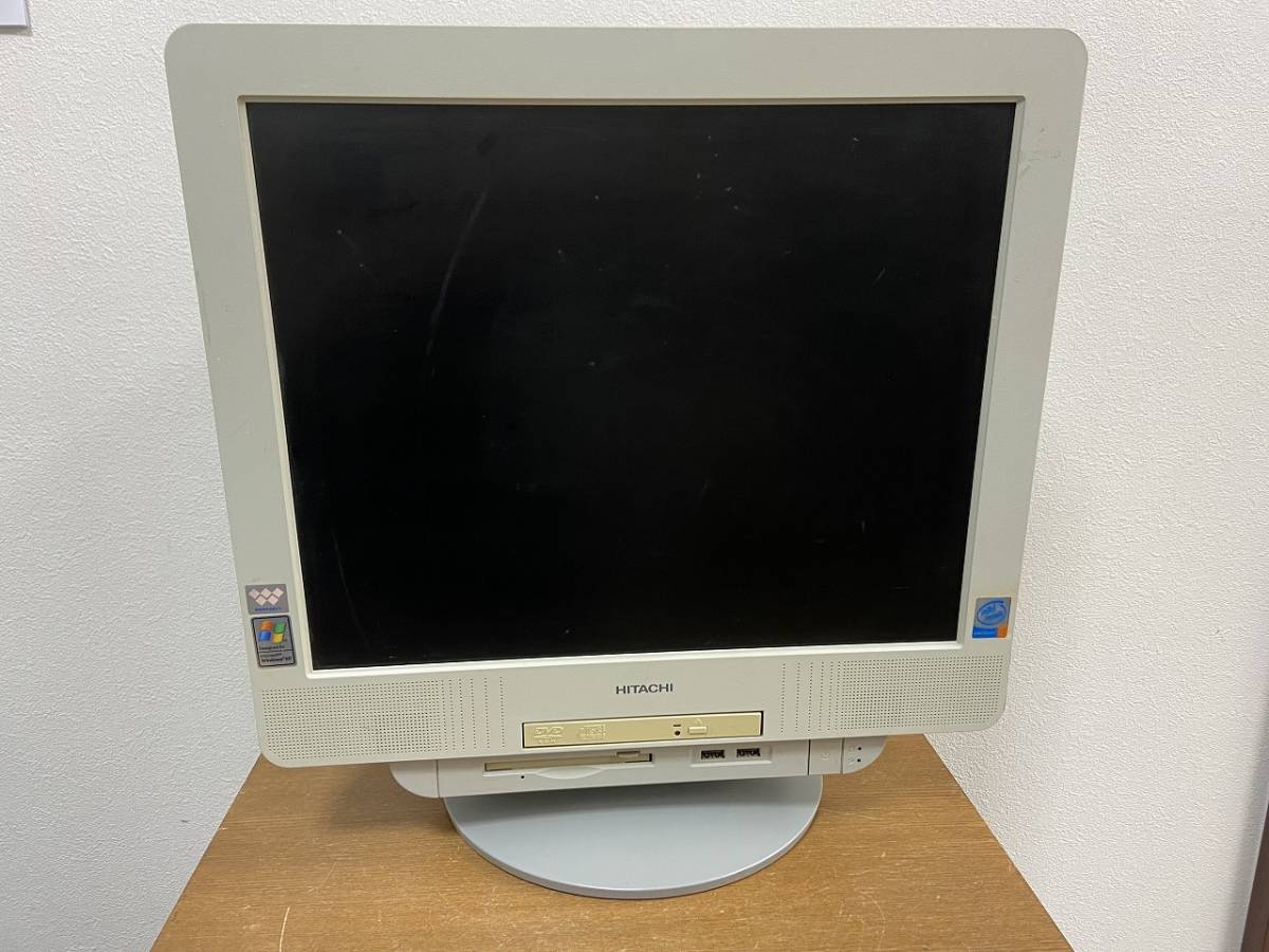 【全体的に状態が悪い】5935★日立 HITACHI 一体型 デスクトップパソコン PC8DA6 WindowsXP ジャンク の落札情報詳細 ...
