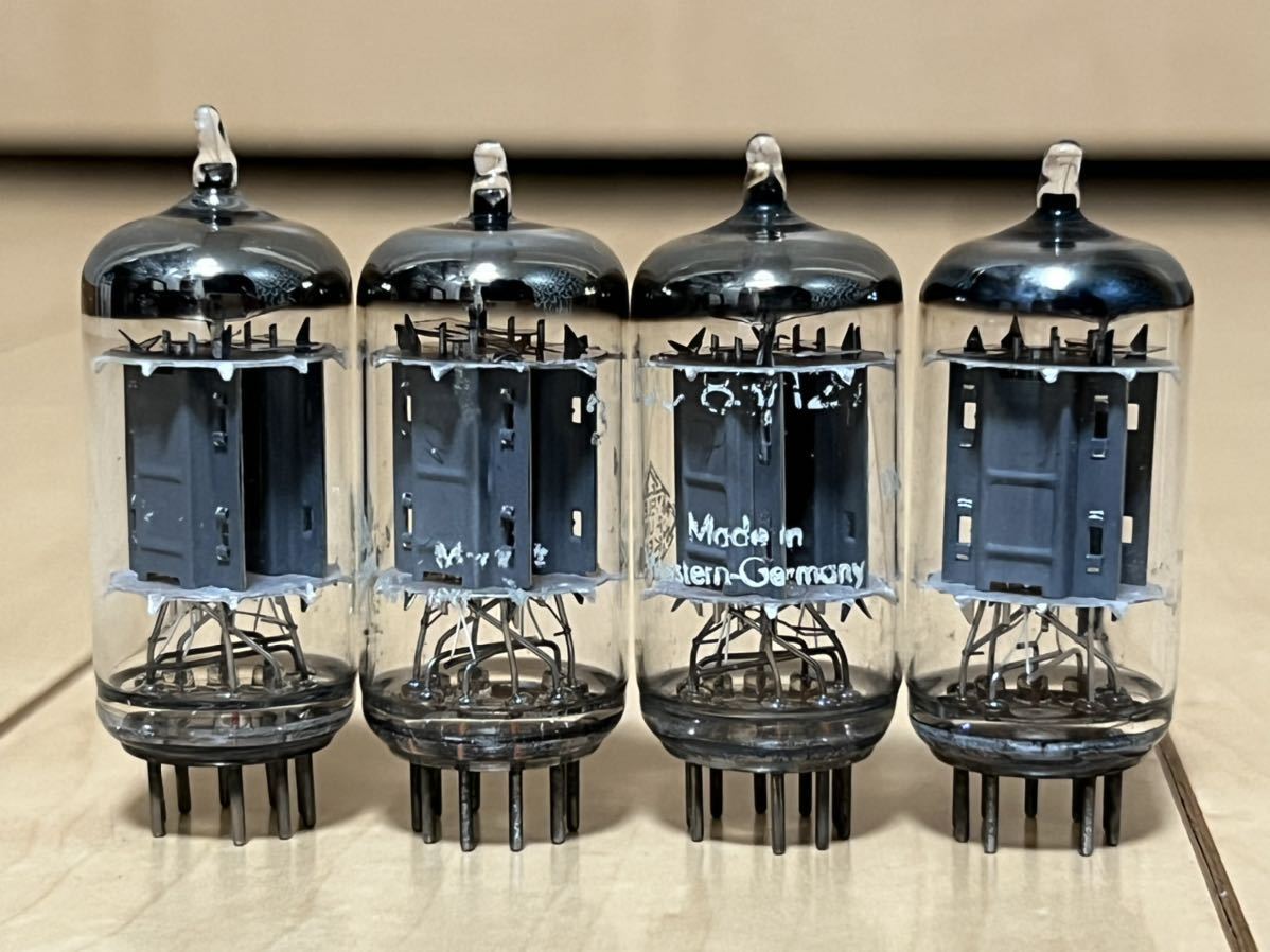 【傷や汚れあり】ECC83 4本 全てダイヤマーク有 TELEFUNKEN テレフンケン 全数試験済み 良好 真空管 ①の落札情報詳細 - ヤフオク落札価格検索 オークフリー