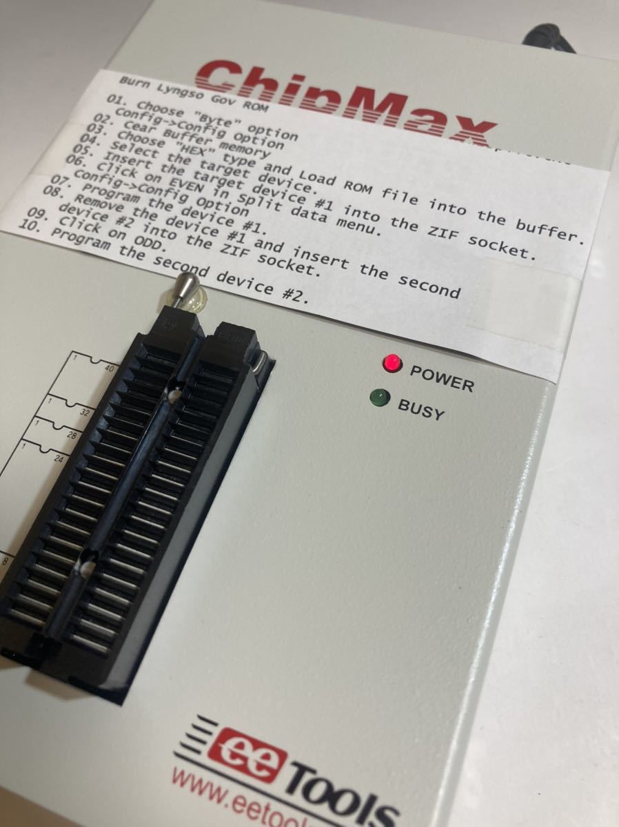 【目立った傷や汚れなし】【2A25】ChipMax CME9207 MaxLoader eeTOOLS MADE IN USA 箱付 取説付 チップマックス プログラマー アダプター の落札 ...