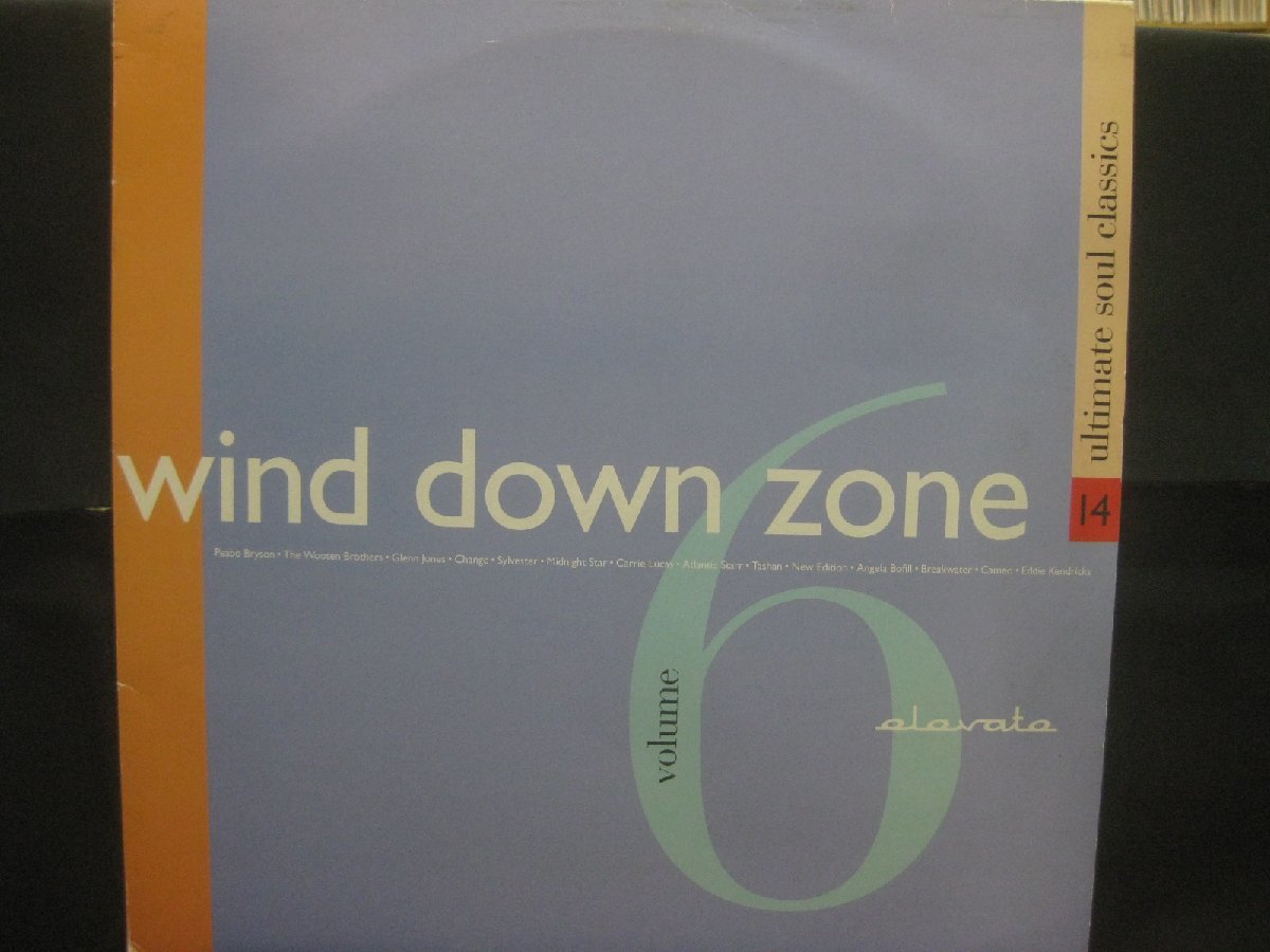 【傷や汚れあり】Peabo Bryson他 / V.A / The Wind Down Zone Volume 6 LP5746NO BYWP ...