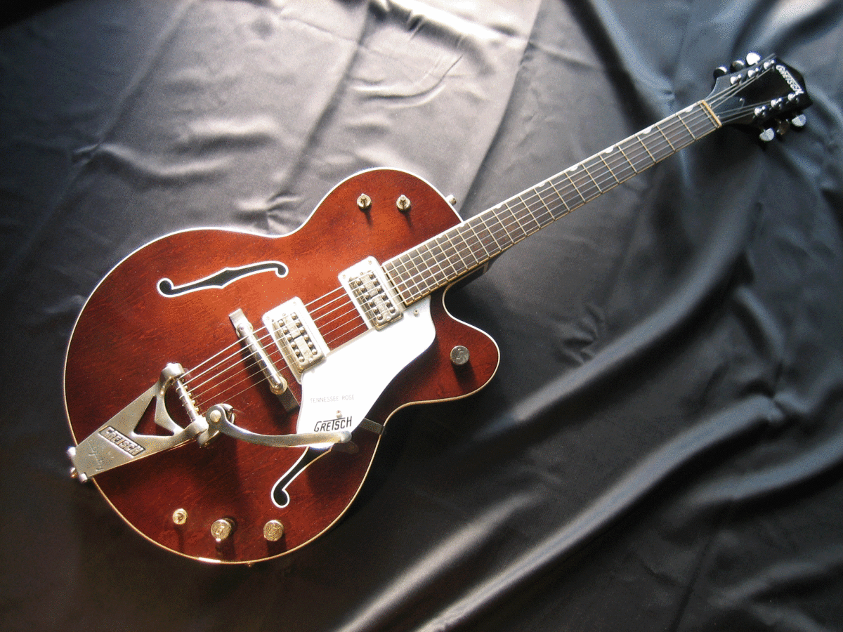 【傷や汚れあり】GRETSCH TENNESSEE ROSE-1962(NO.6119-62) ストラップ付 ハードケース付の落札情報詳細 ...