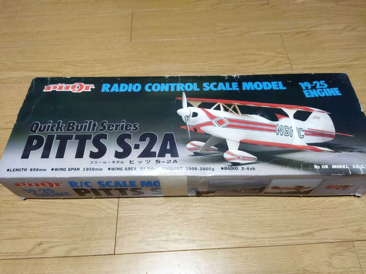 【未使用に近い】PILOT OK MODEL バルサキット スケールモデル ピッツ S-2A 19～25エンジン 未組立品の落札情報詳細 ...