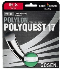 【未使用】 GOSEN 硬式テニス ストリング[ポリクエスト17] 新品！ の落札情報詳細 - ヤフオク落札価格検索 オークフリー
