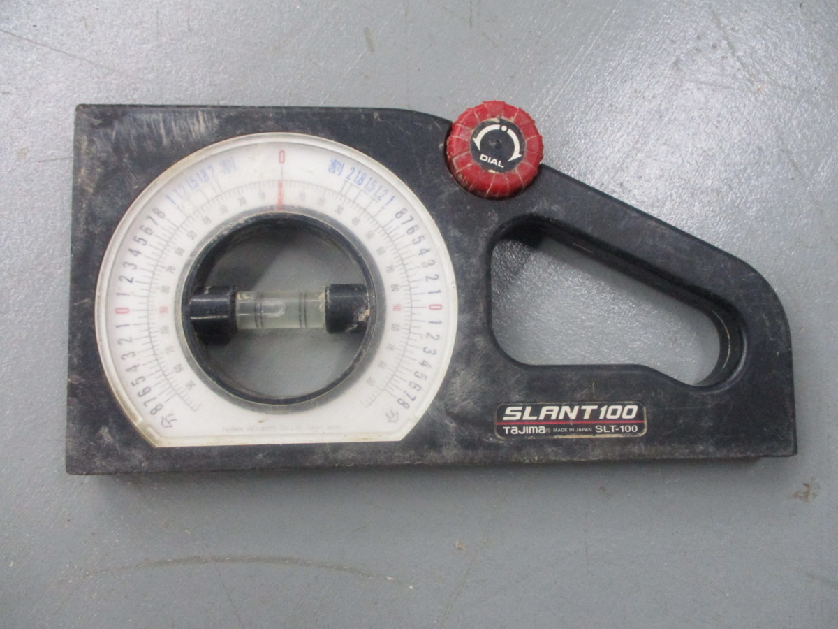 【全体的に状態が悪い】2200418[7]【2】ジャンク扱い＊Tajima/タジマ＊SLANT100/SLT-100/スラント100/水平器 ...