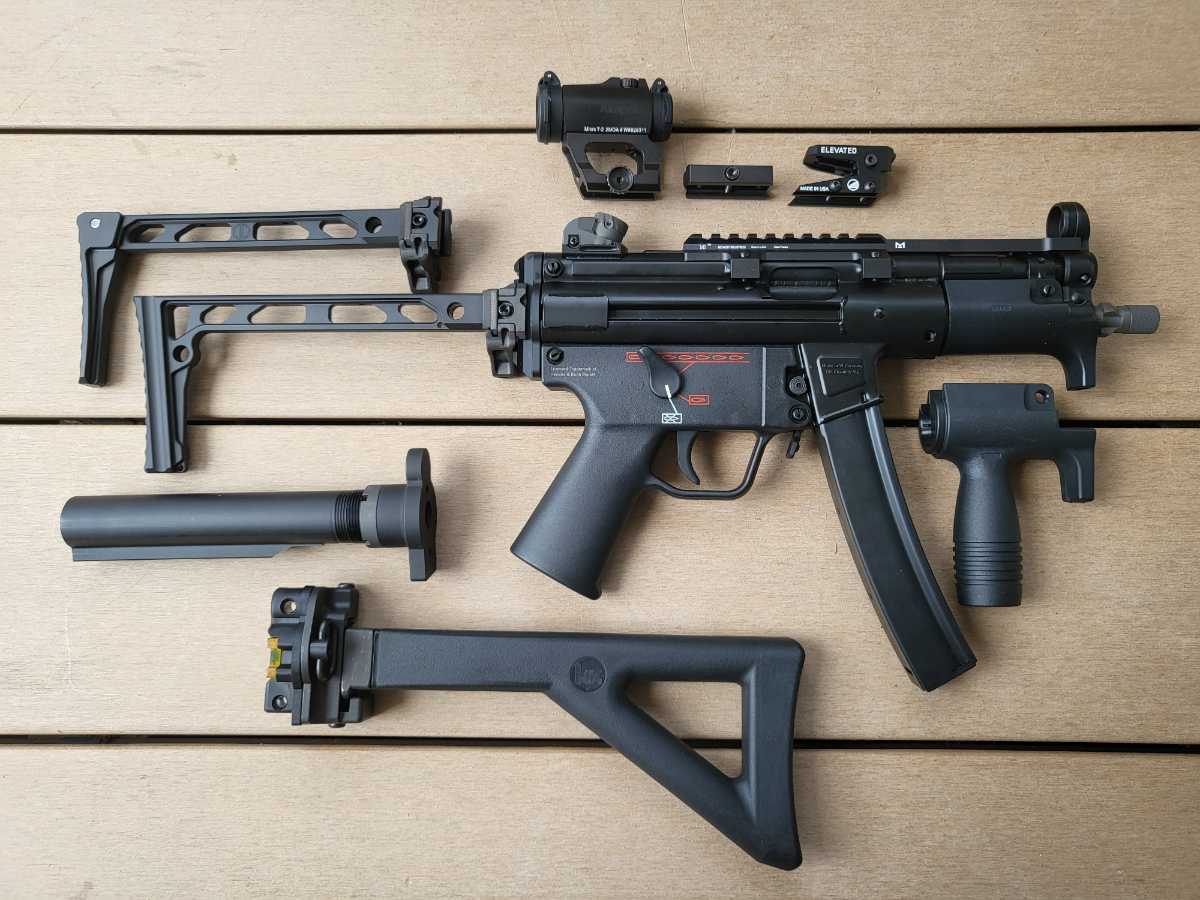 【目立った傷や汚れなし】VFC MP5K PDW GEN2 MIDWEST JMAC AIMPOINT T2 おまけ付き (検 mp5 bcm mp7 hk hk416 noveske ptw ...