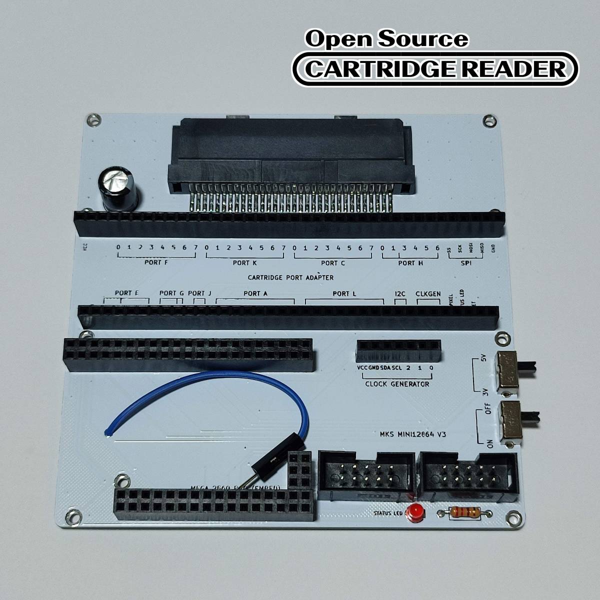 【未使用に近い】Cart Reader V5 REV2 本体基板 ピンヘッダ等はんだ付け済み（cartreader、Cartridge Reader）の落札情報詳細 - ヤフオク落札価格情報 ...