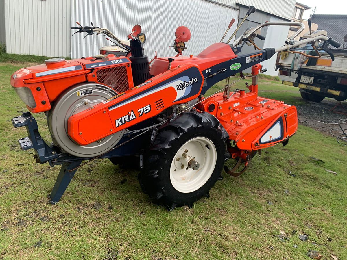 【中古】クボタ ZK600/K600A ディーゼル耕運機 /管理機 GA75 の落札情報詳細| ヤフオク落札価格情報 オークフリー