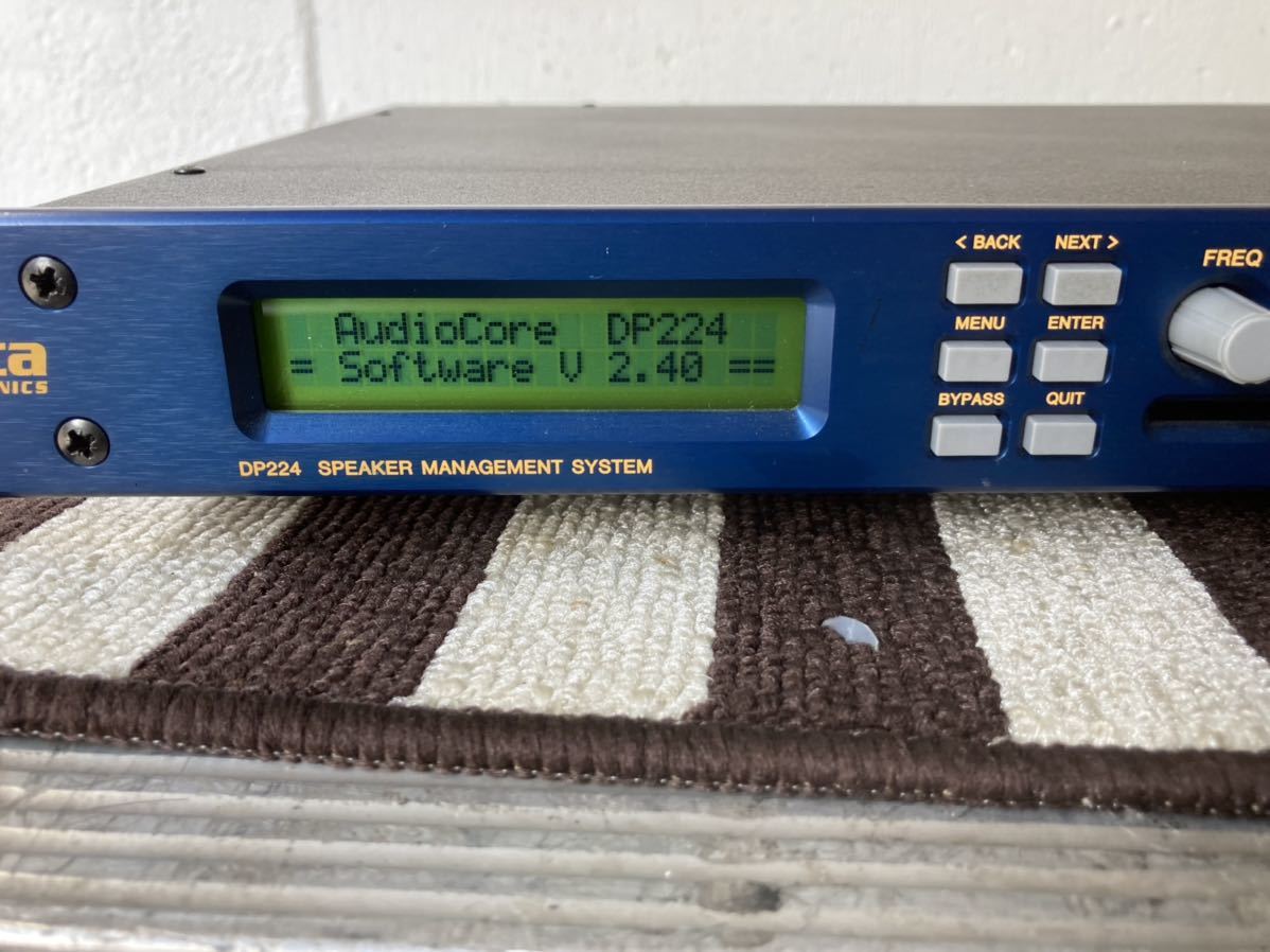 【目立った傷や汚れなし】xta DP224 スピーカーマネージメントシステムの落札情報詳細 - ヤフオク落札価格検索 オークフリー