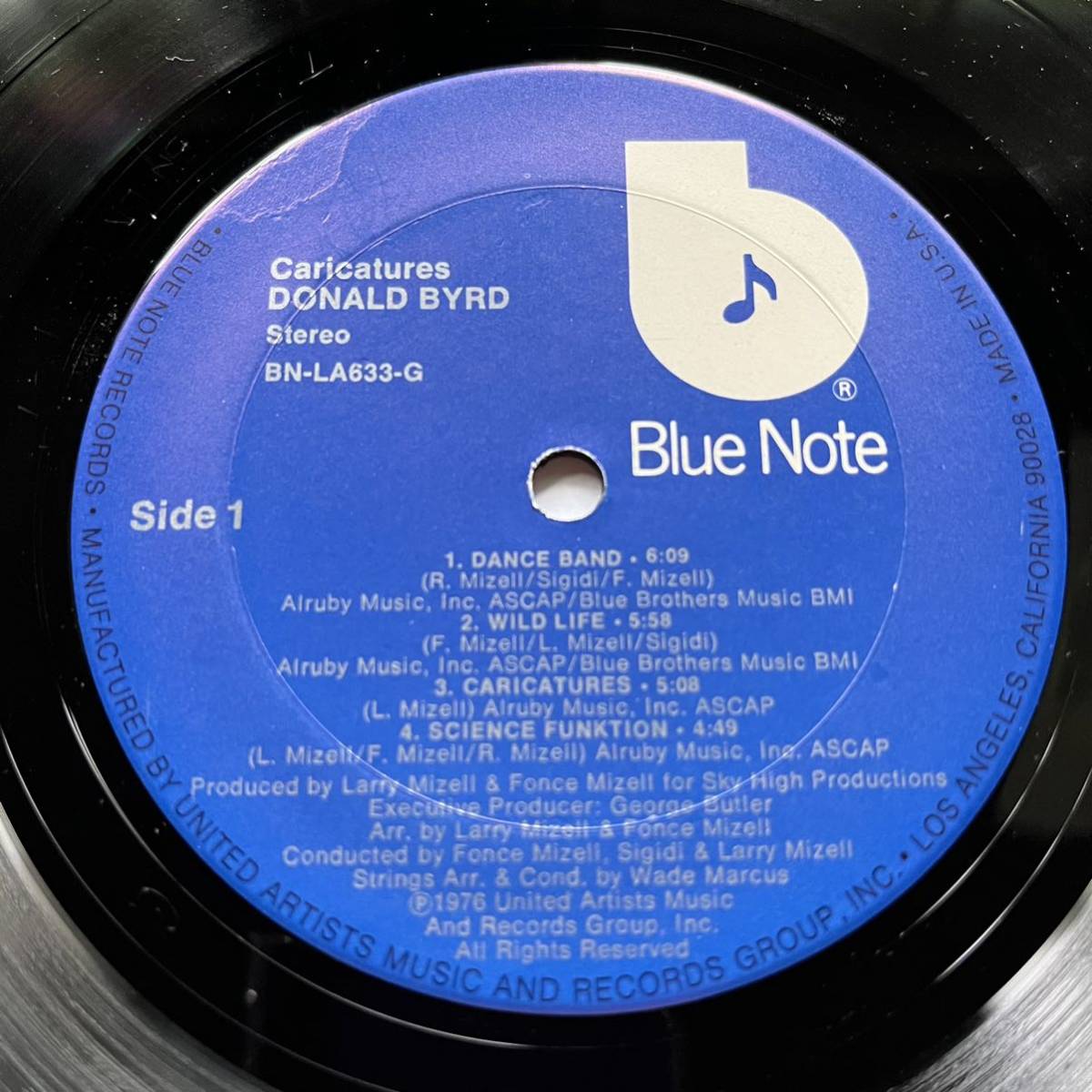 【やや傷や汚れあり】【US Orig. BLUE NOTE BN-LA名作 RARE GROOVE】DONALD BYRD ...