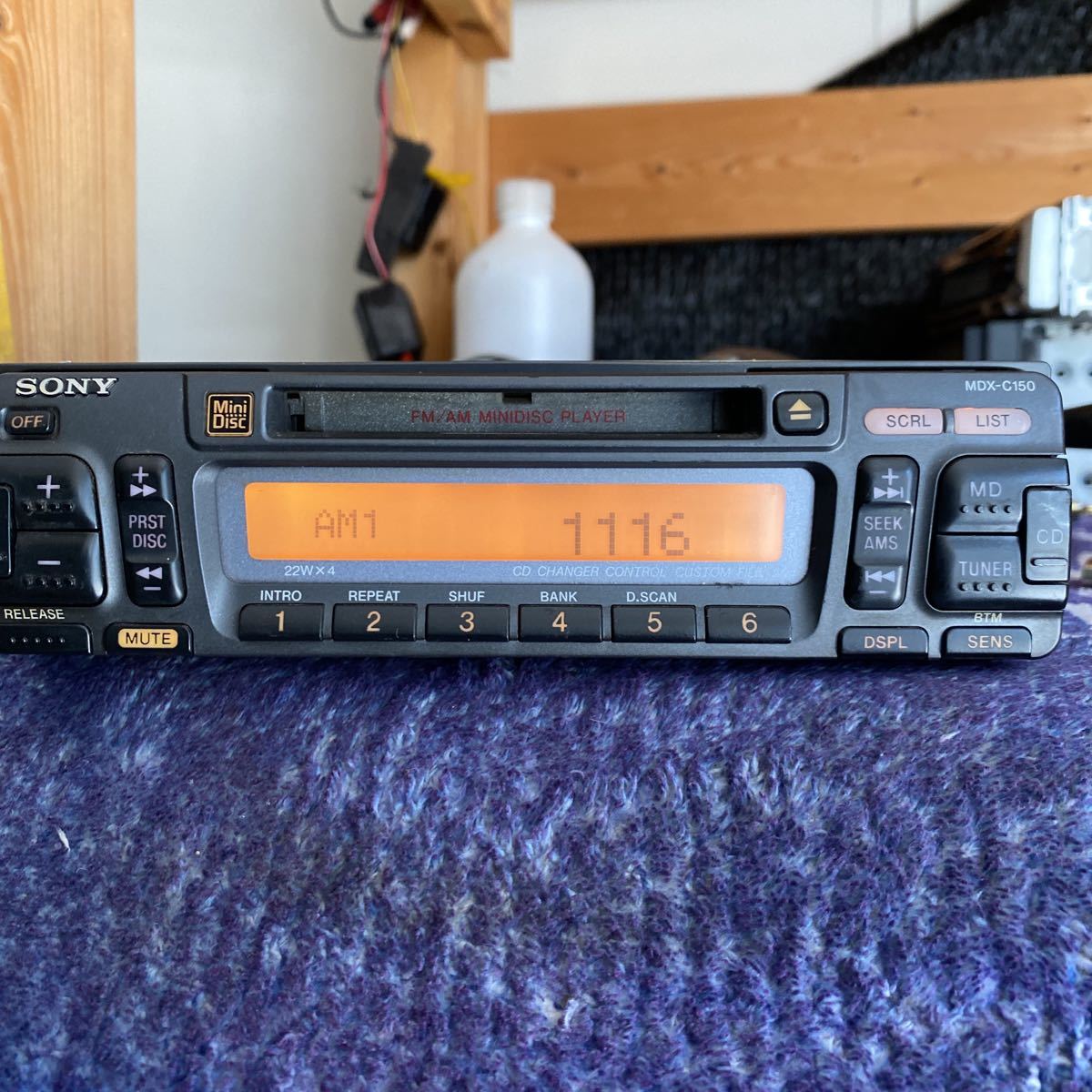 【傷や汚れあり】SONY MDプレーヤー MDX-C150の落札情報詳細 - ヤフオク落札価格検索 オークフリー