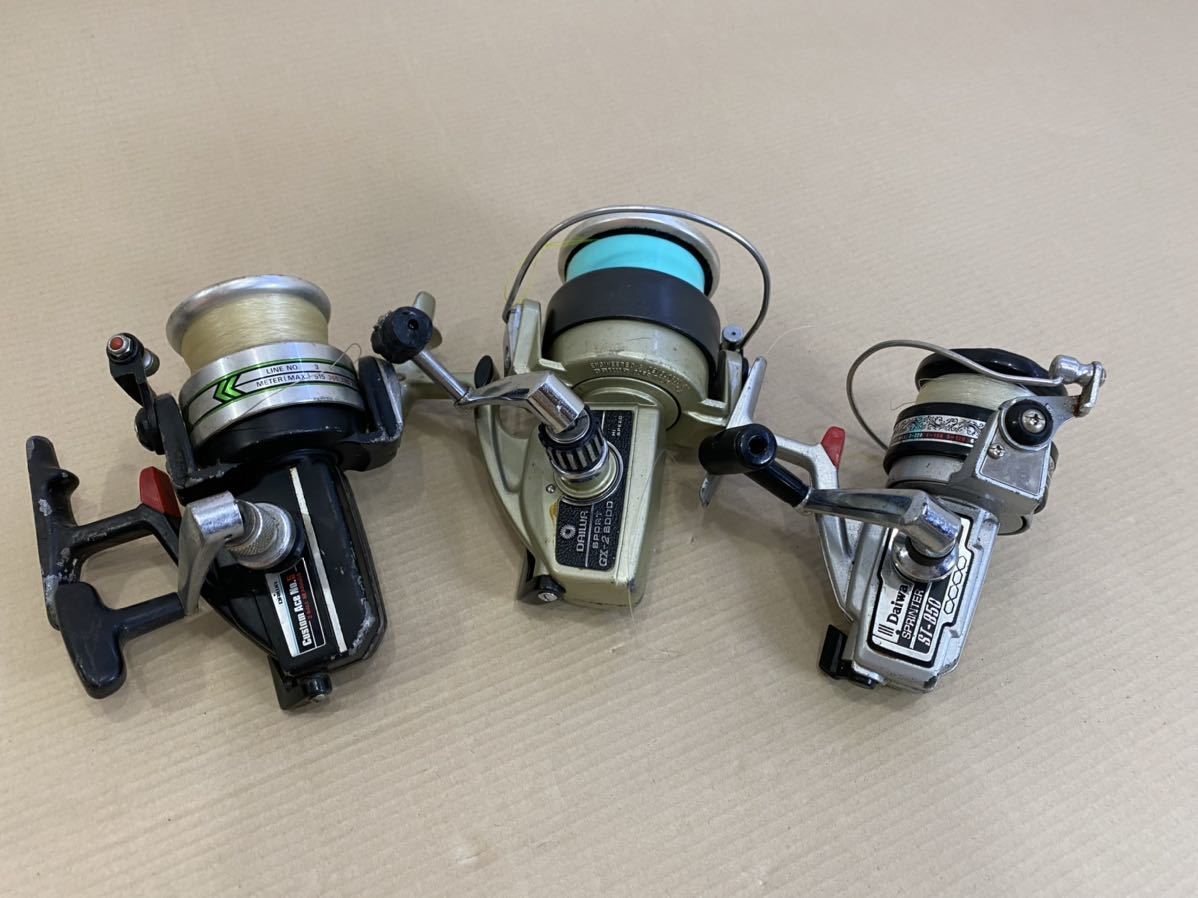 【傷や汚れあり】DAIWA SPRINTER ST-850 /ダイワ SPORT GX-2 6000 / Daiwa cuslom ace ...