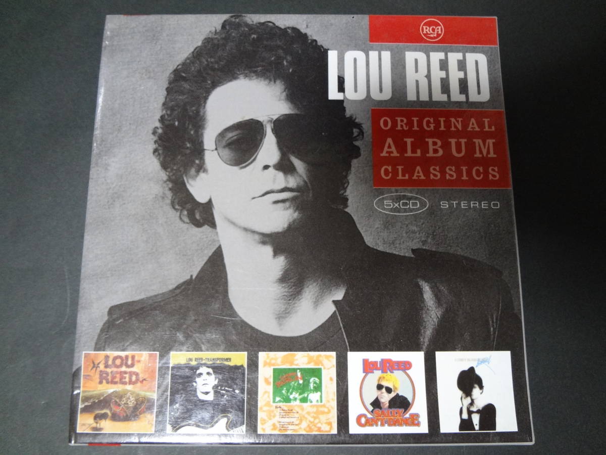 【やや傷や汚れあり】LOU REED/original album classics 5CD-BOX ルー・リード アートロック グラムロック ...