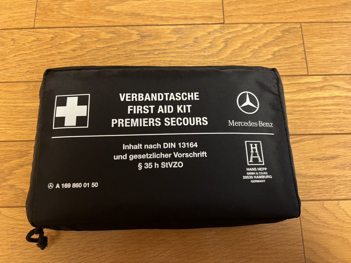【未使用】未使用品 メルセデスベンツ Mercedes-Benz 純正 FIRST AID KIT ファーストエイドキット 救急セット 純正 ...