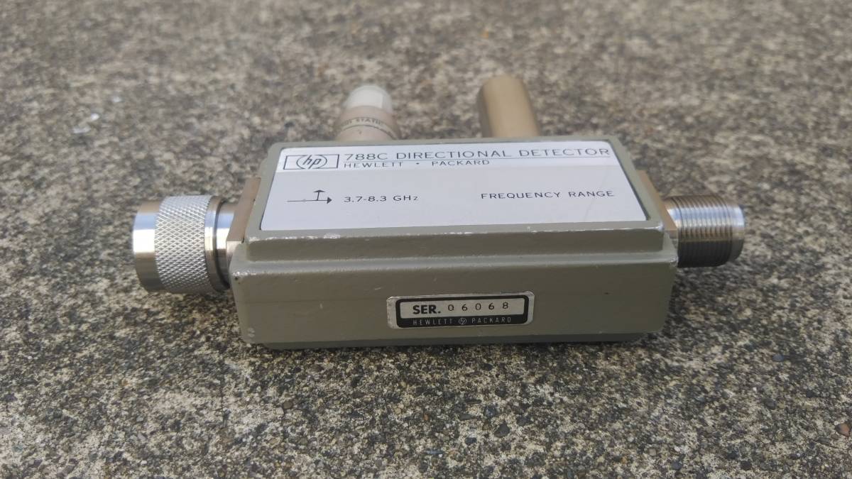 【やや傷や汚れあり】HP 788C DIRECTIONAL DETECTOR 3.7-8.3GHz の落札情報詳細| ヤフオク落札価格情報 ...