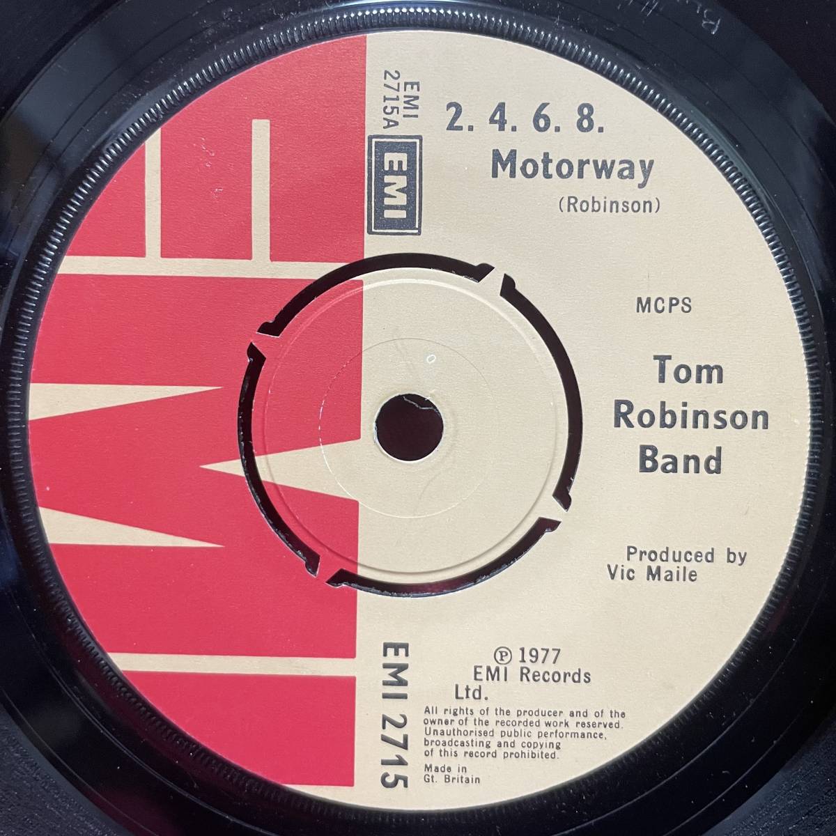 【傷や汚れあり】 UKorg7”s! TOM ROBINSON BAND 2. 4. 6. 8. MOTORWAY の落札情報詳細 ...