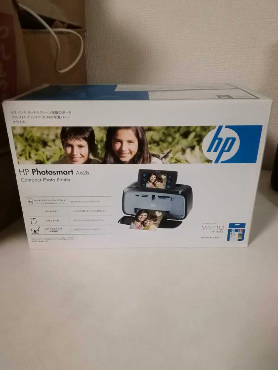 【未使用】未開封 HP Photosmart(フォトスマート) A628 コンパクトフォトプリンターの落札情報詳細 - ヤフオク落札価格検索 ...