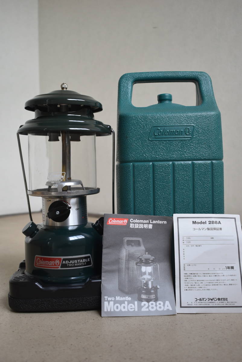 【やや傷や汚れあり】コールマン ツーマントル 288Aの落札情報詳細 - ヤフオク落札価格検索 オークフリー