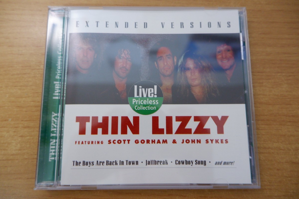 【やや傷や汚れあり】CDi-1423 Thin Lizzy Featuring Scott Gorham & John Sykes / Extended Versions - Live ...