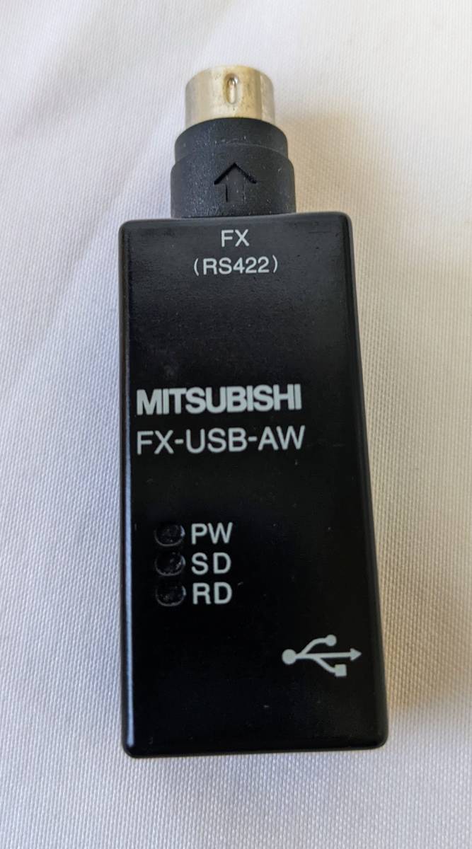 【未使用】【未使用】三菱電機 FXシーケンサ用パソコン接続用RS-422/USB変換器 FX-USB-AW 標準価格2万円 の落札情報詳細 ...